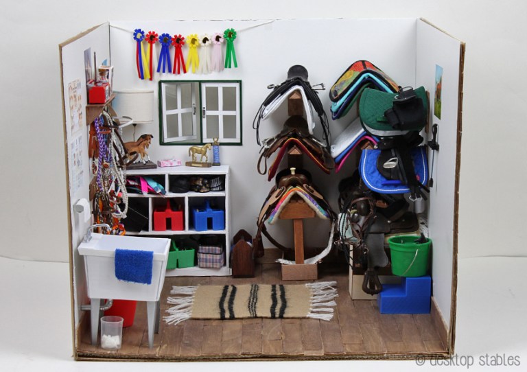 Tack Room Progress – Desktop Stables